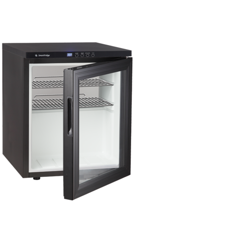 SmartFridge 50 Slim – Black Frame Glass Door | SmartFridge by Minibar ...